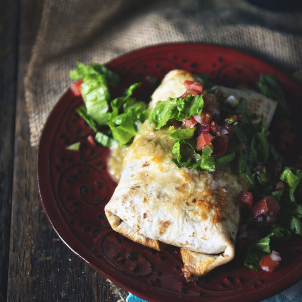 Chicken Chimichanga Recipe | GirlCarnivore.com