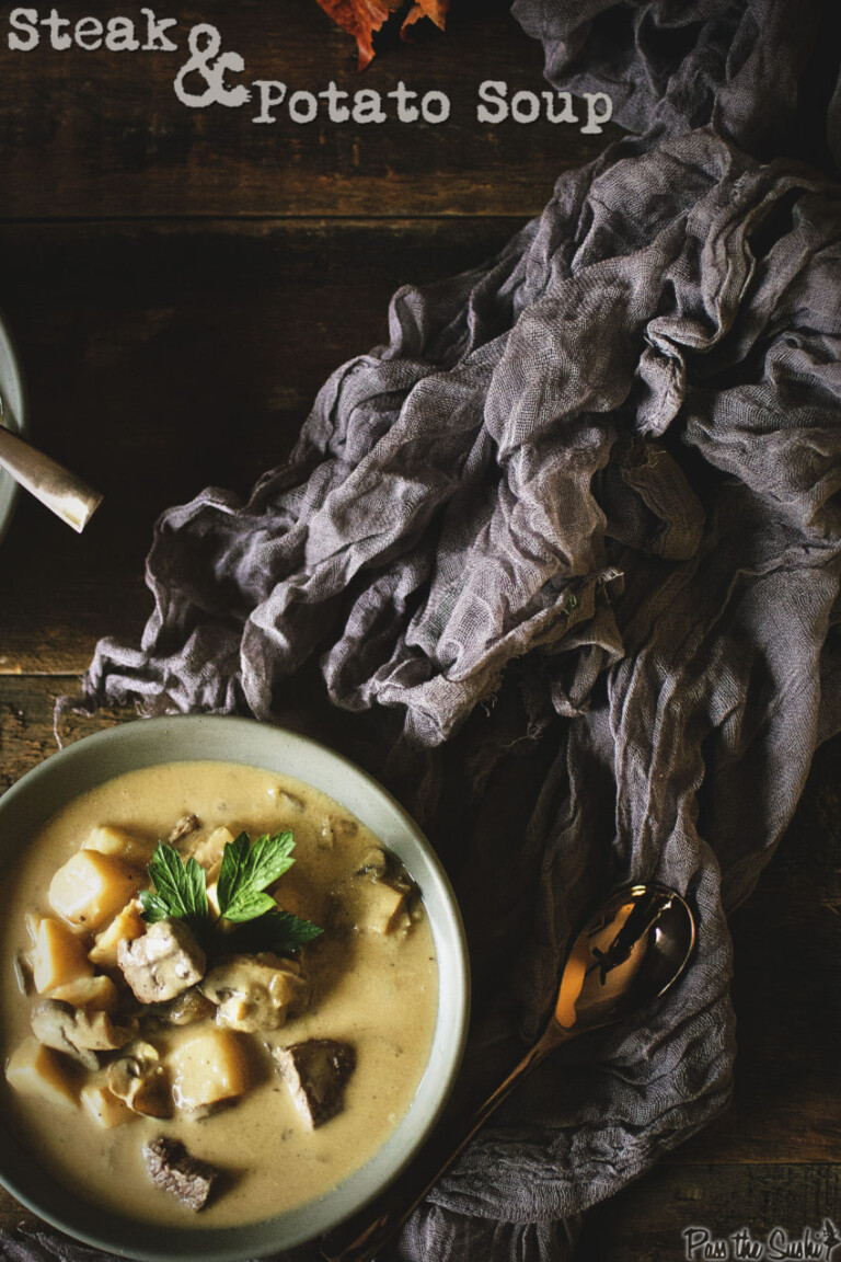 Steak and Potato Soup | Kita Roberts | Girl Carnivore