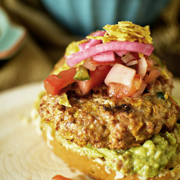 Southwest Chicken Burger | Kita Roberts | Girl Carnivore