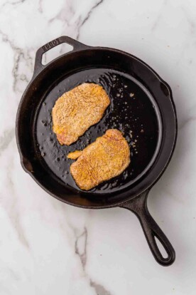Cornmeal Coated Skillet Pork Chops | Kita Roberts | Girl Carnivore