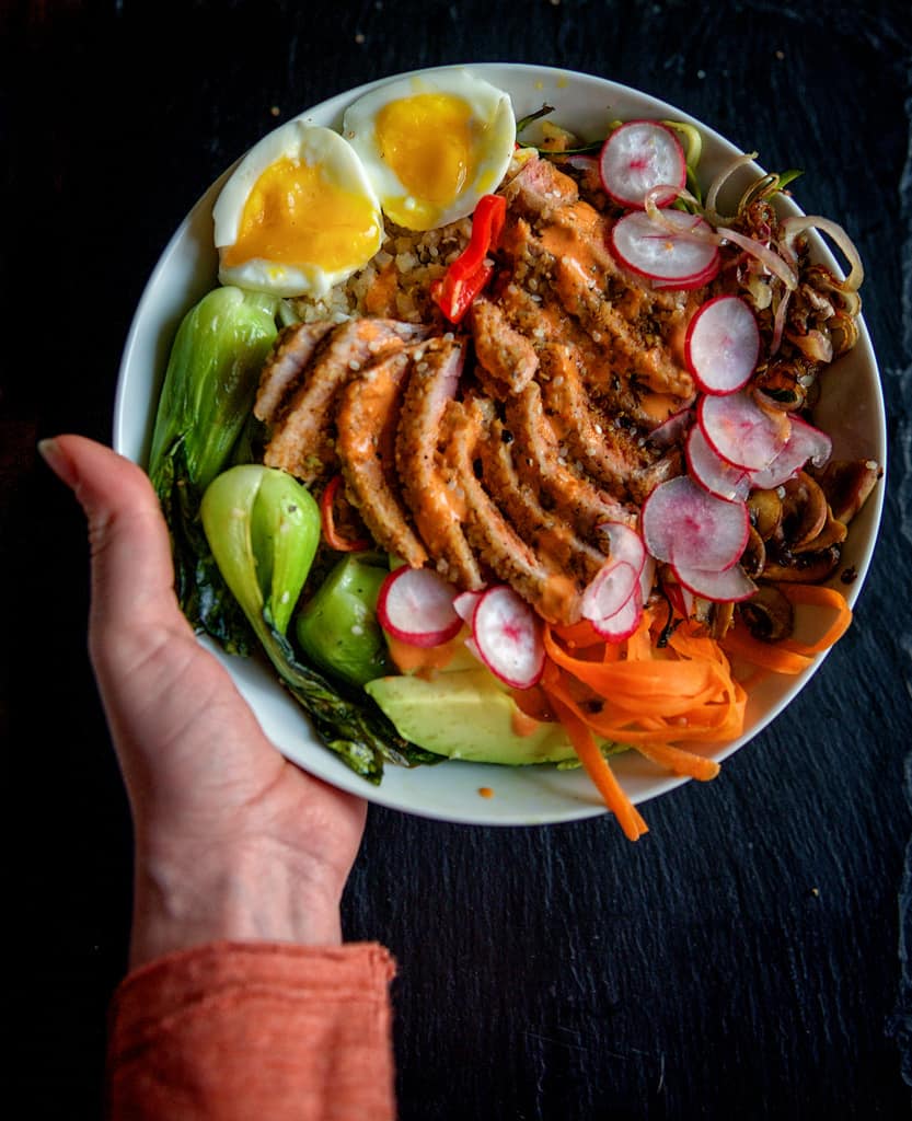 Paleo Sesame Tuna Bowls - Girl Carnivore