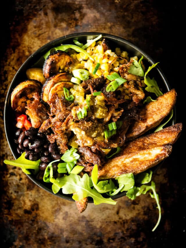 Leftover Carnitas Latin Potato Power Bowl Story - Girl Carnivore