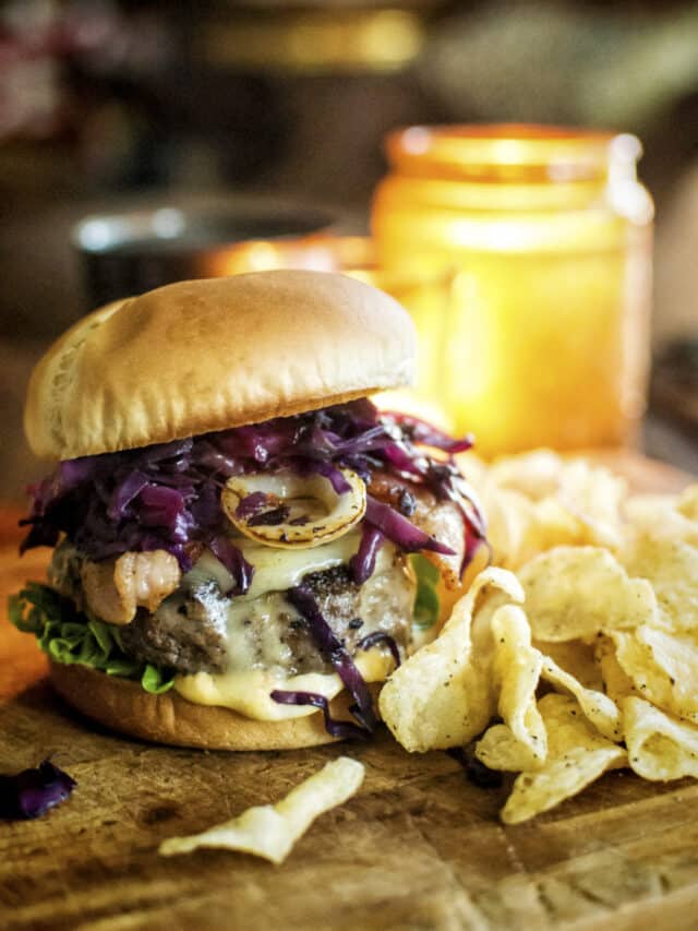 Irish Brat Burger Story - Girl Carnivore