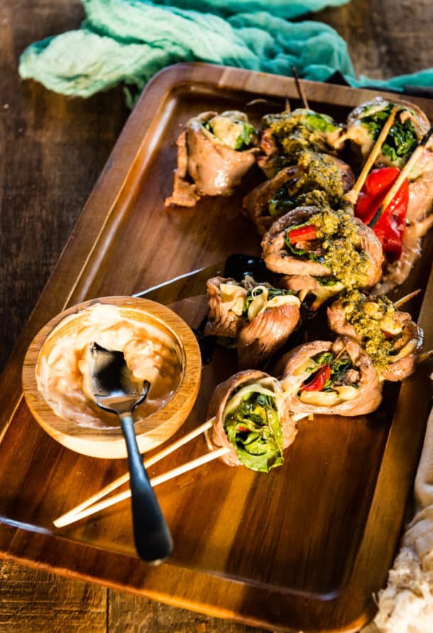 Grilled Flank Steak Pinwheels Recipe - ChefOutdoor