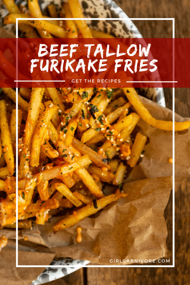 Beef Tallow Fries with Furikake | Kita Roberts | Girl Carnivore