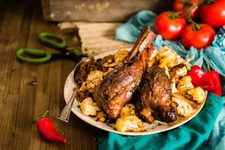 Moroccan Braised Lamb Shanks Recipe - GirlCarnivore Kita Roberts