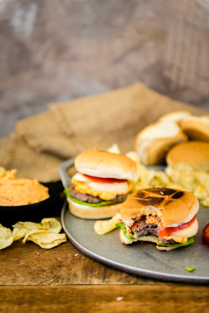 Zesty Pimento Cheese Burger Recipe