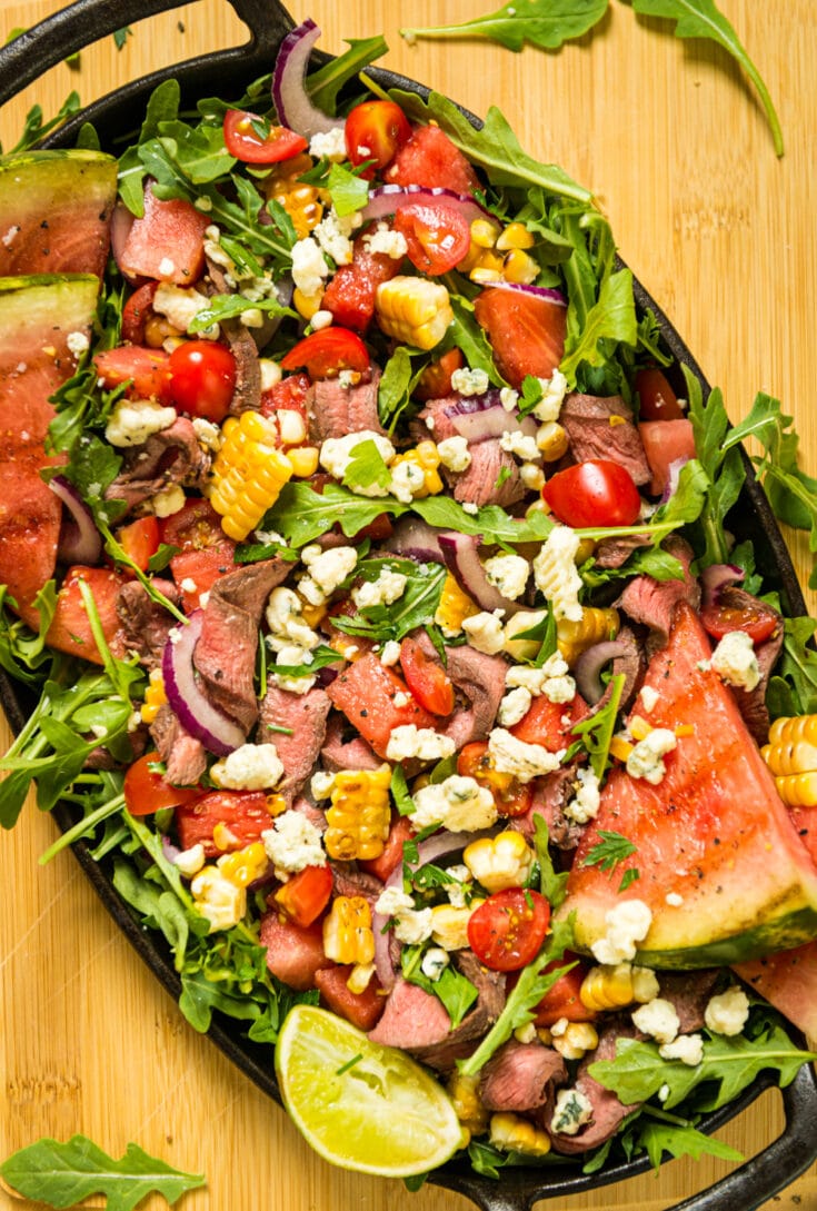 Grilled Flat Iron Steak | GirlCarnivore.com