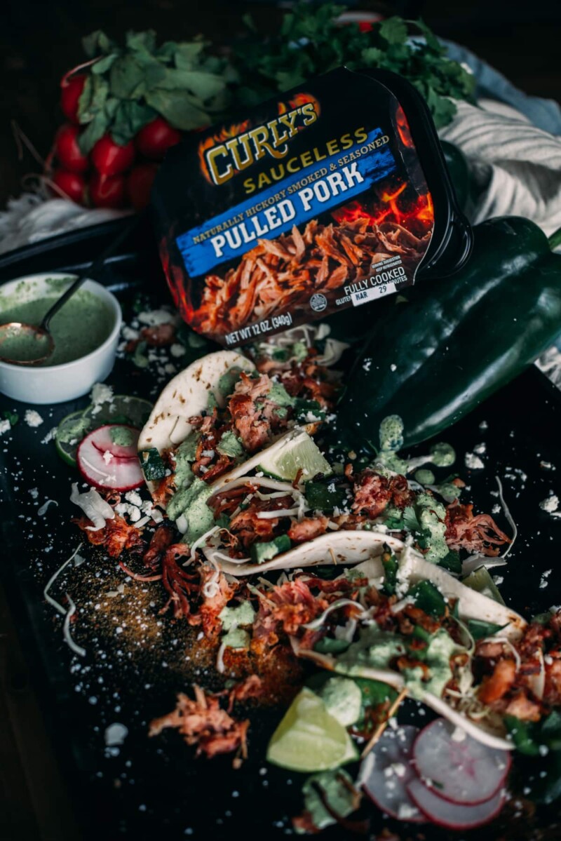 Easy Fire Roasted Poblano Crema - Girl Carnivore