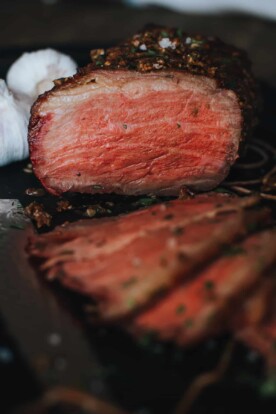Easy Charcoal Grilled Roast Beef - Girl Carnivore