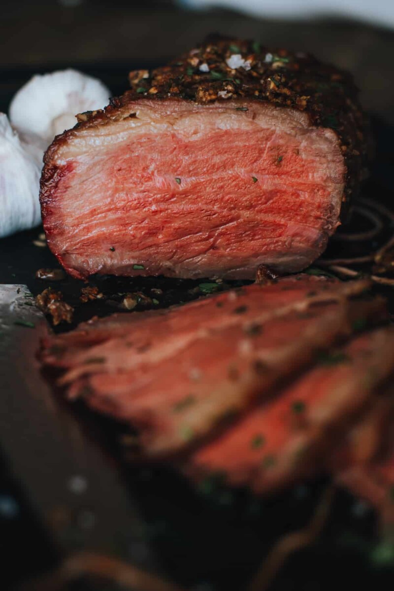 Easy Charcoal Grilled Roast Beef - Girl Carnivore