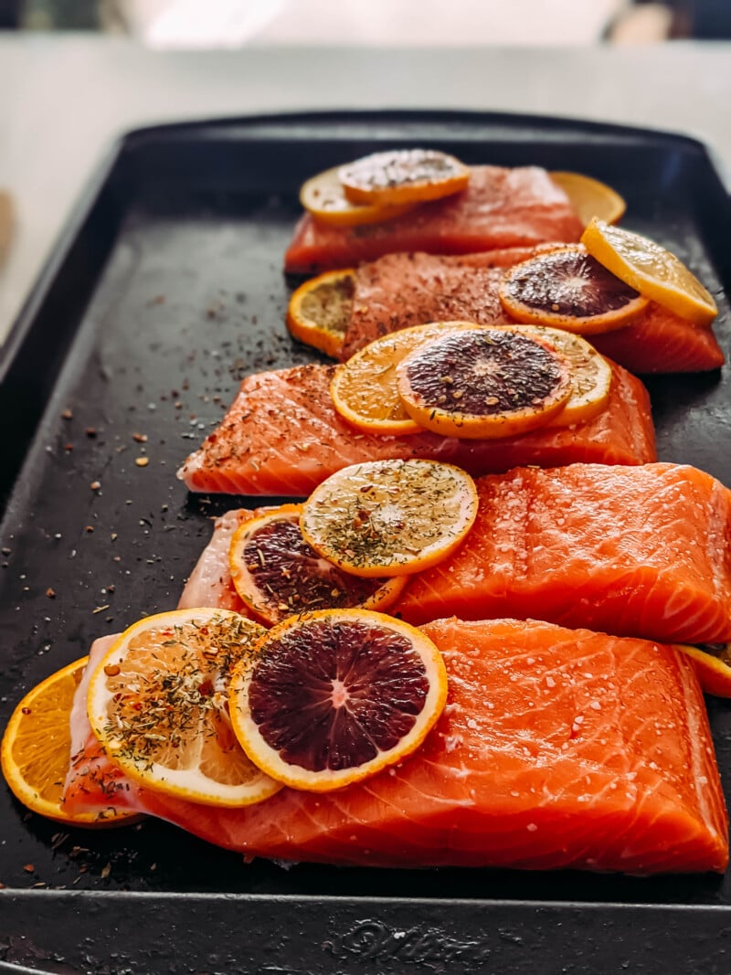 Baked Citrus Salmon | No Marinade 30 Minute Recipe - Girl Carnivore