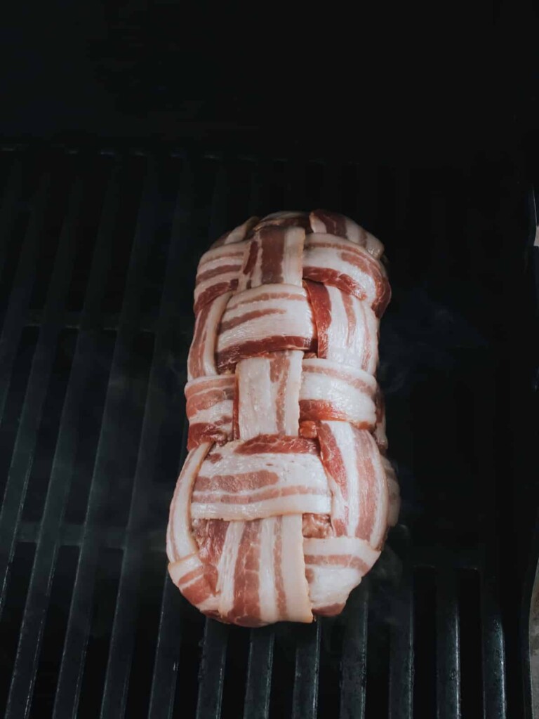 Smoked Bacon Wrapped BBQ Fatty Recipe | GirlCarnivore.com