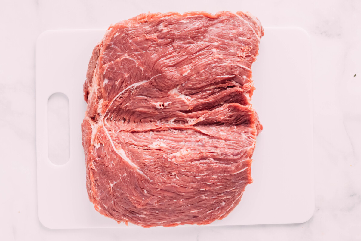 Herb Rubbed Top Round Roast Beef Recipe - Girl Carnivore