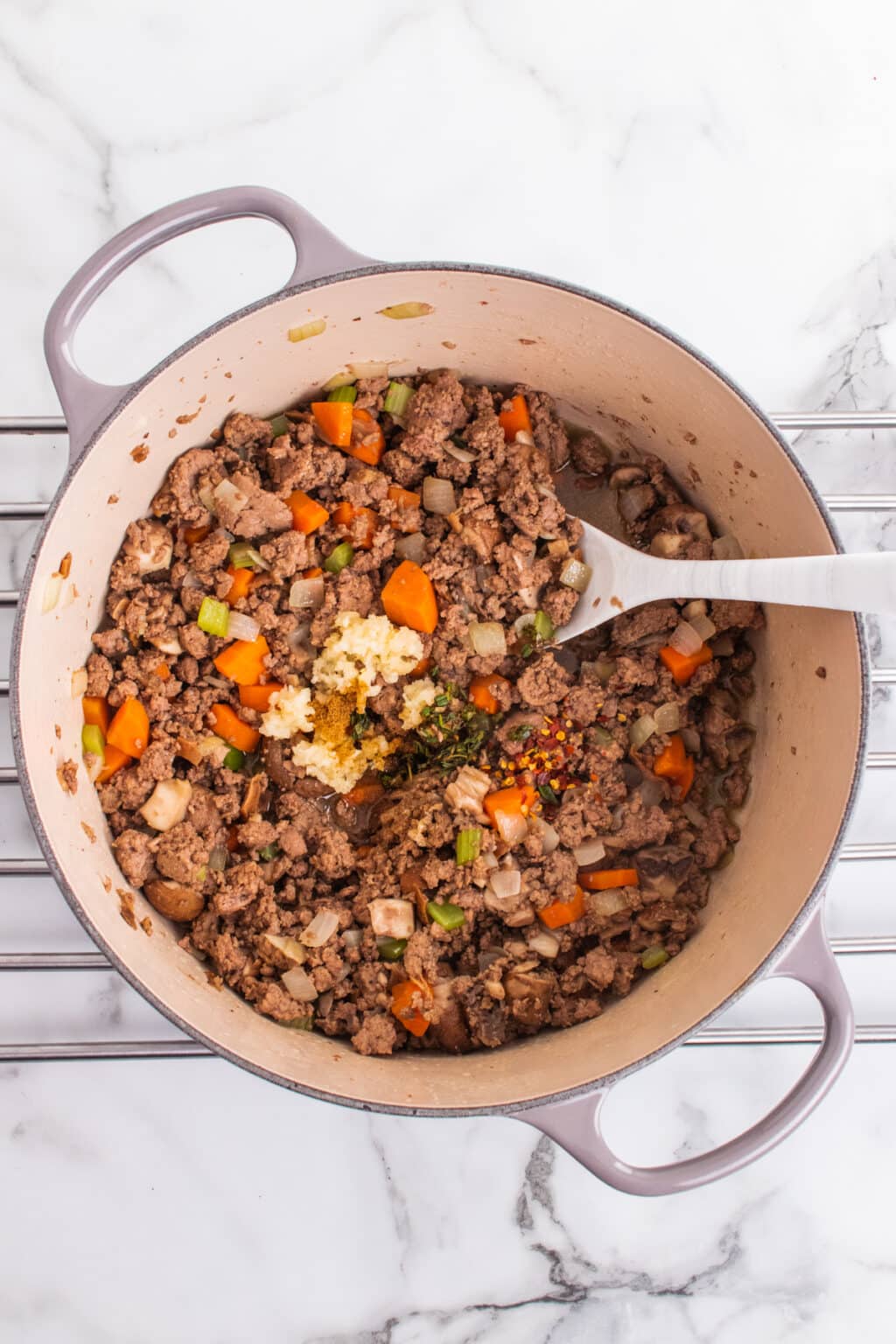 Savory Lamb Ragu with Pappardelle Pasta - Girl Carnivore