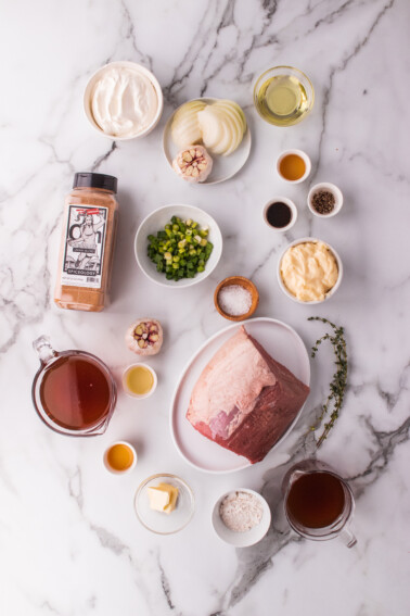 French Dip Sandwiches with au jus - Girl Carnivore