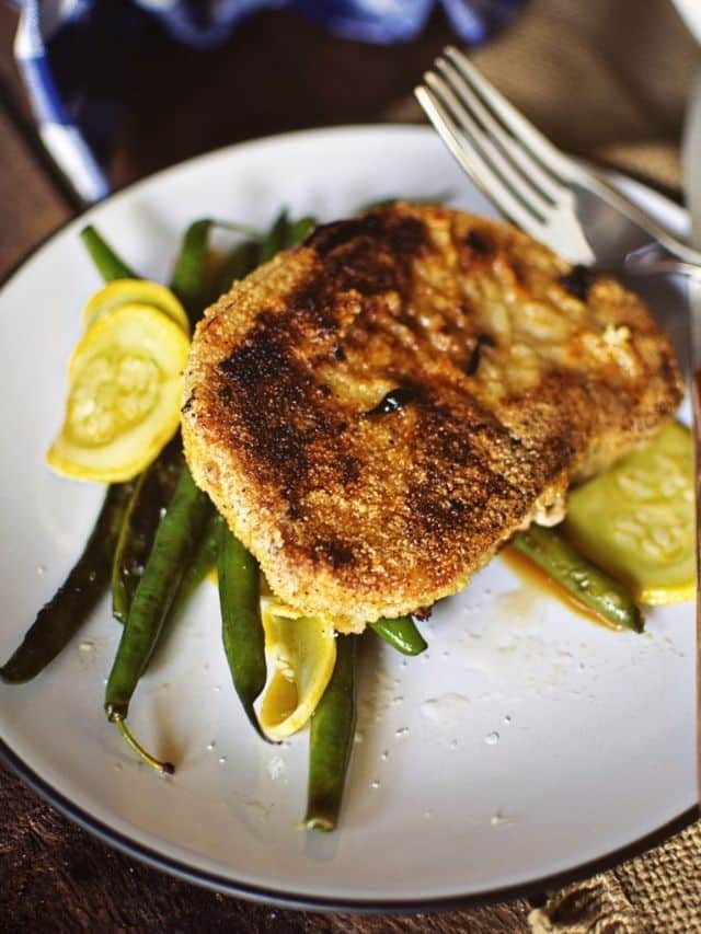 Cornmeal Coated Skillet Pork Chops Story - Girl Carnivore