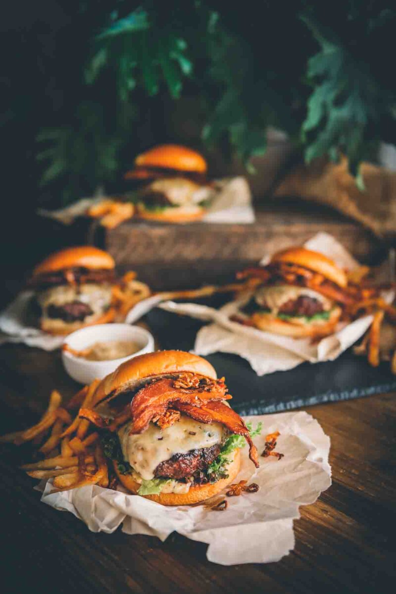 Juicy Ground Venison Burgers - Girl Carnivore