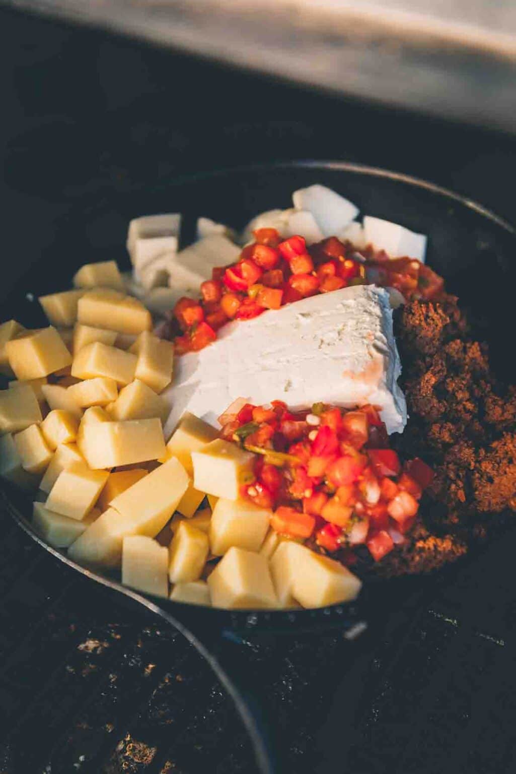 Traeger Smoked Queso with Chorizo - Girl Carnivore