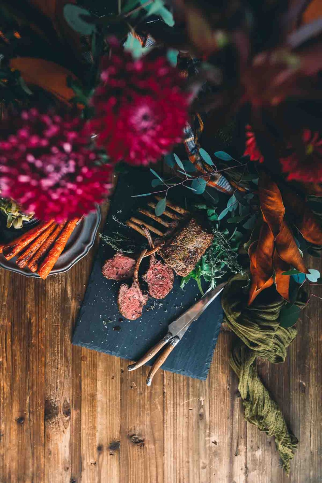 Herb Crusted Roasted Rack of Venison - Girl Carnivore