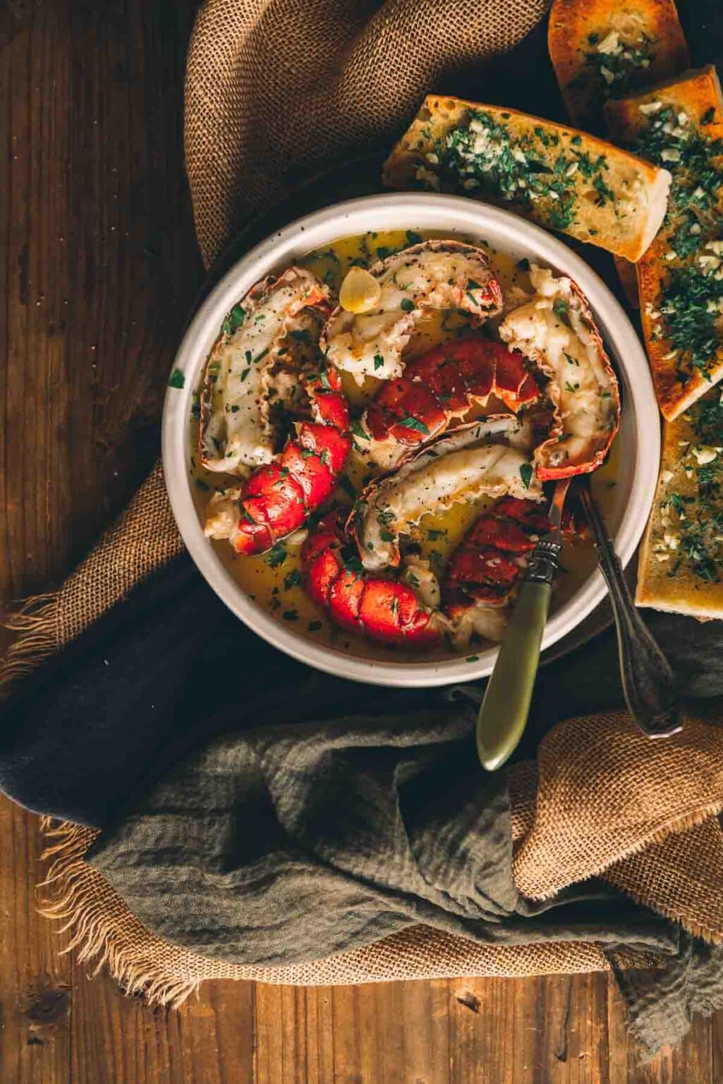 Butter Poached Lobster Tails - Girl Carnivore