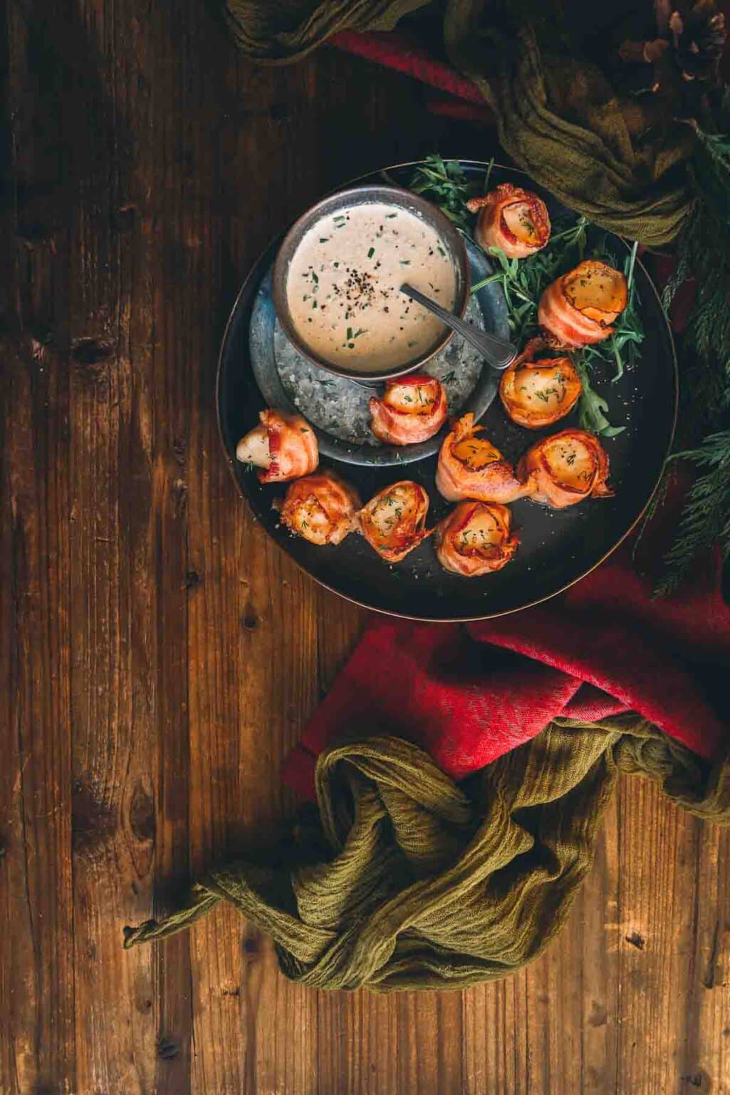 Smoked Bacon-Wrapped Scallops - Girl Carnivore
