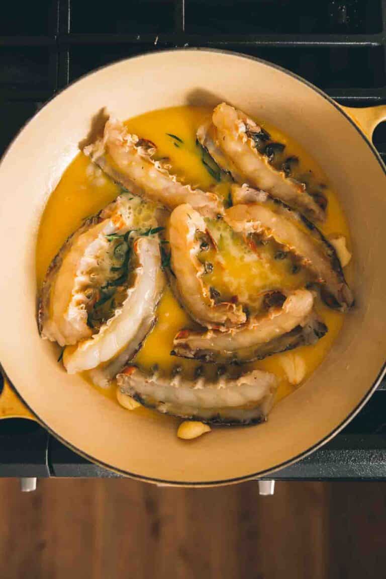 Butter Poached Lobster Tails - Girl Carnivore