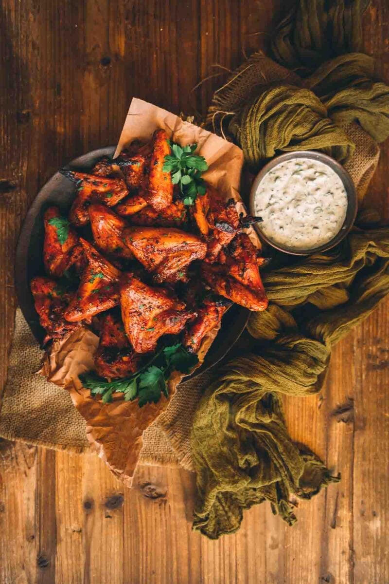 Smoked Wings Recipe - Girl Carnivore