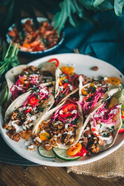 Chorizo Tacos (Easy Street Tacos) - Girl Carnivore