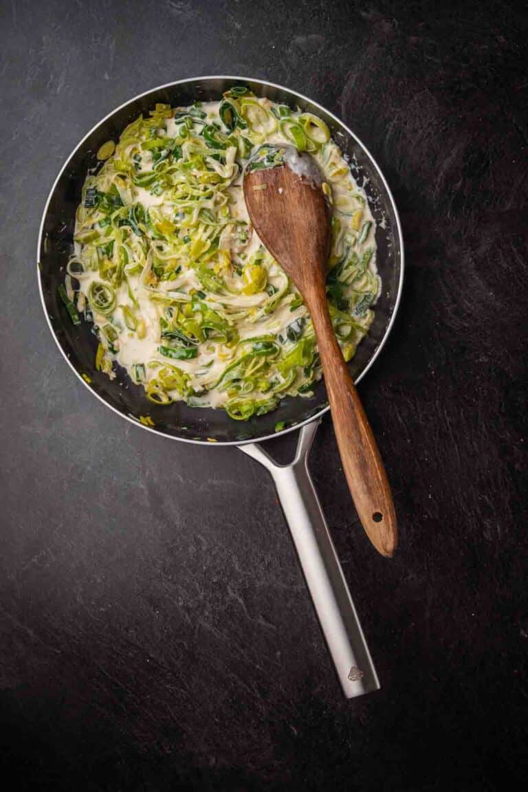 Creamed Leeks Recipe - Girl Carnivore