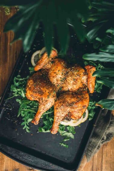 Grilled Spatchcock Chicken (Charcoal or Gas Grill) - Girl Carnivore