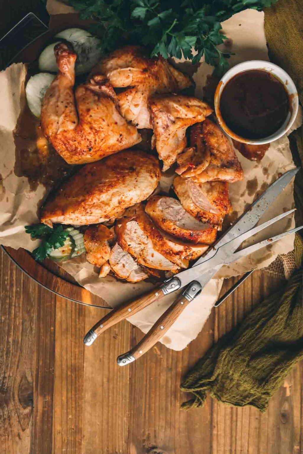 Smoked Whole Chicken - Girl Carnivore