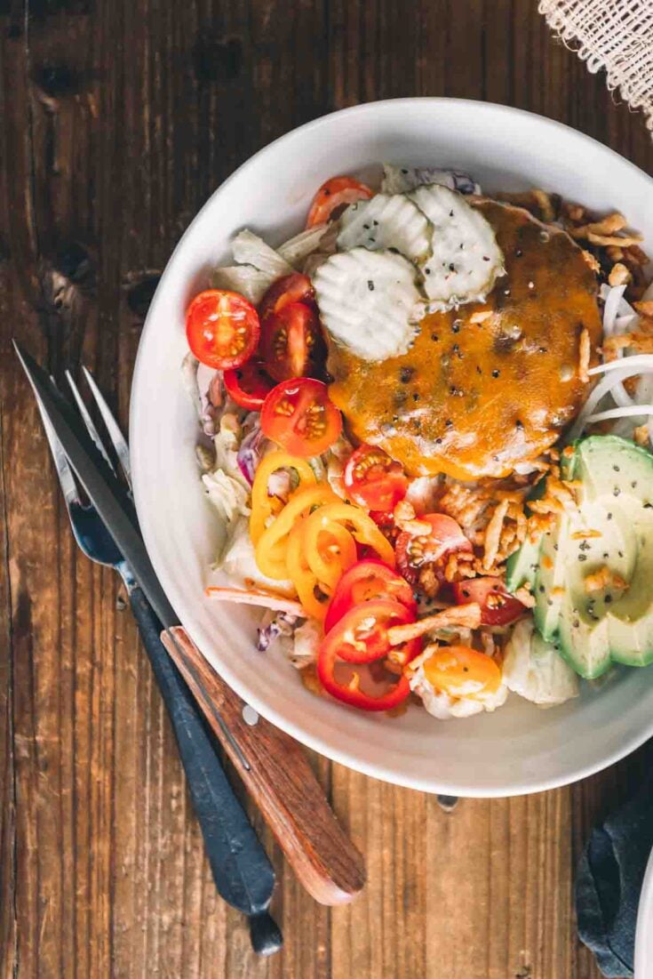 Cheeseburger Salad Recipe (Keto/Low Carb) - Girl Carnivore