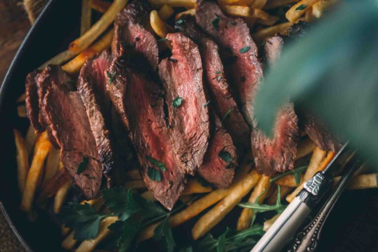 Pan-Seared Merlot Steak - Girl Carnivore