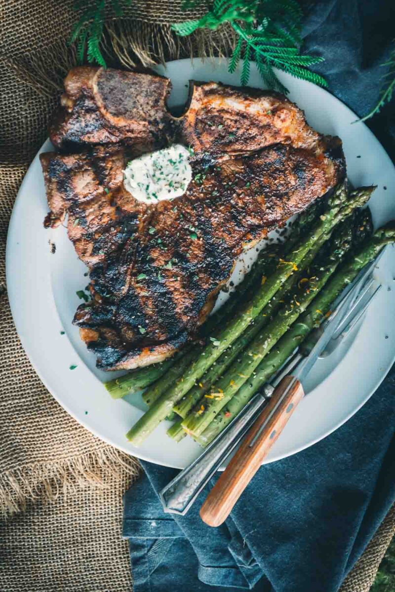 Grilled T-bone Steak - Girl Carnivore