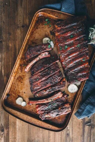 Smoked Pork Spare Ribs - Girl Carnivore