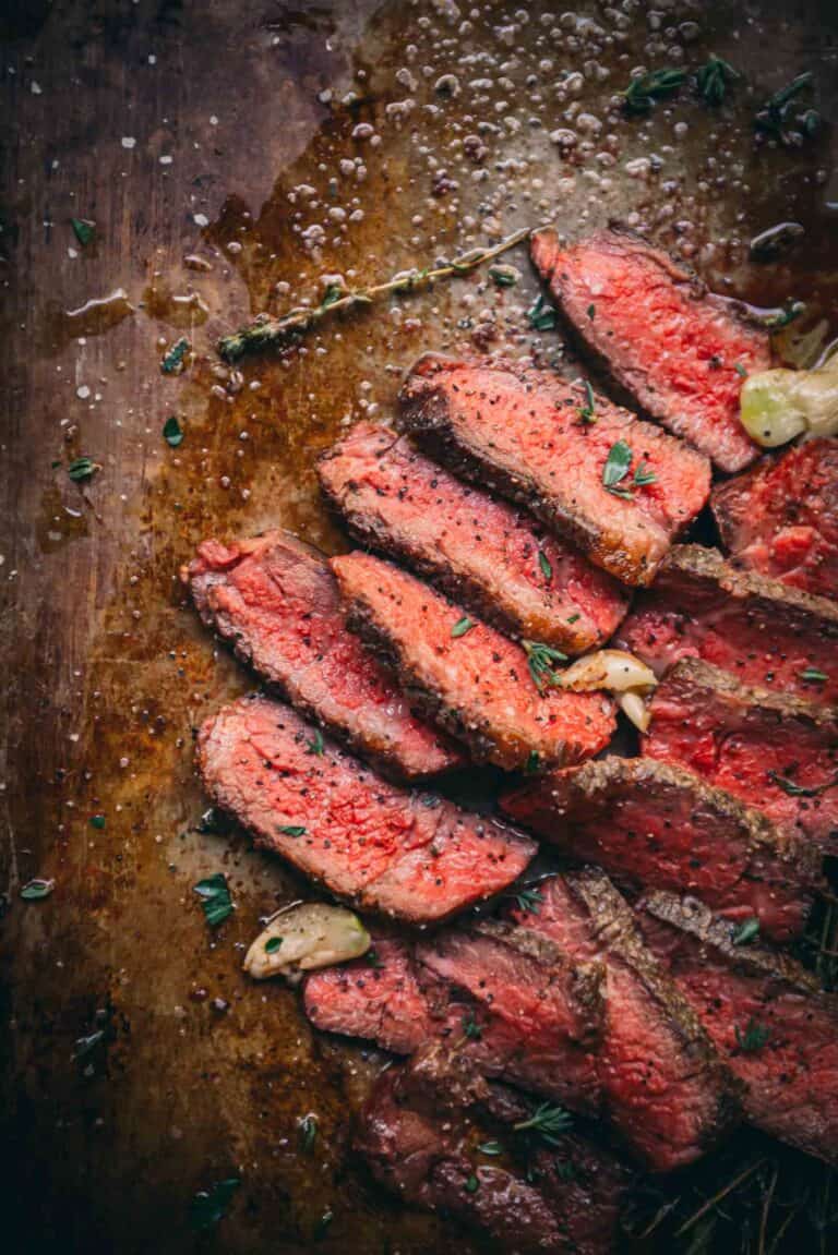 Pan-Seared Merlot Steak - Girl Carnivore