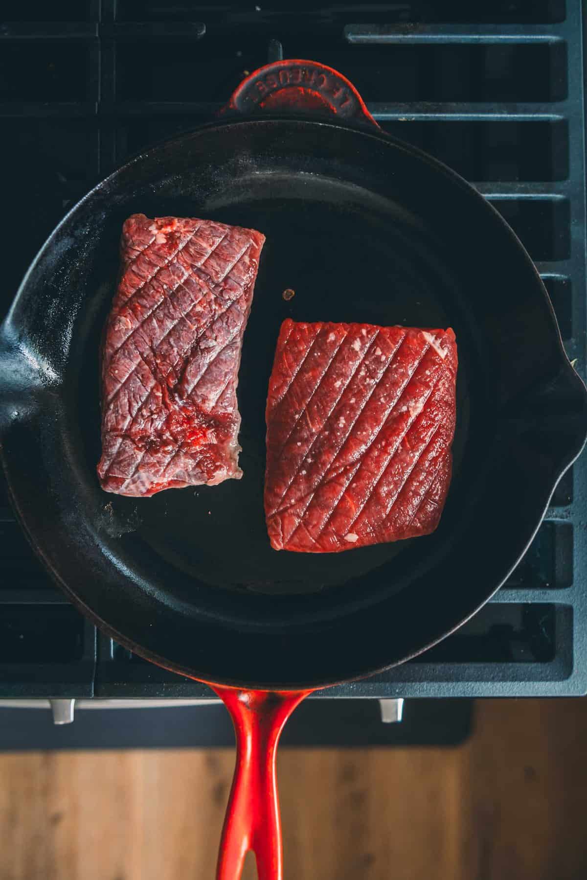 Pan Seared Blade Steak - Girl Carnivore