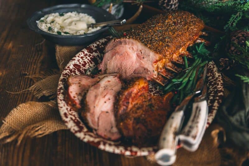 Smoked Rack of Pork - Girl Carnivore