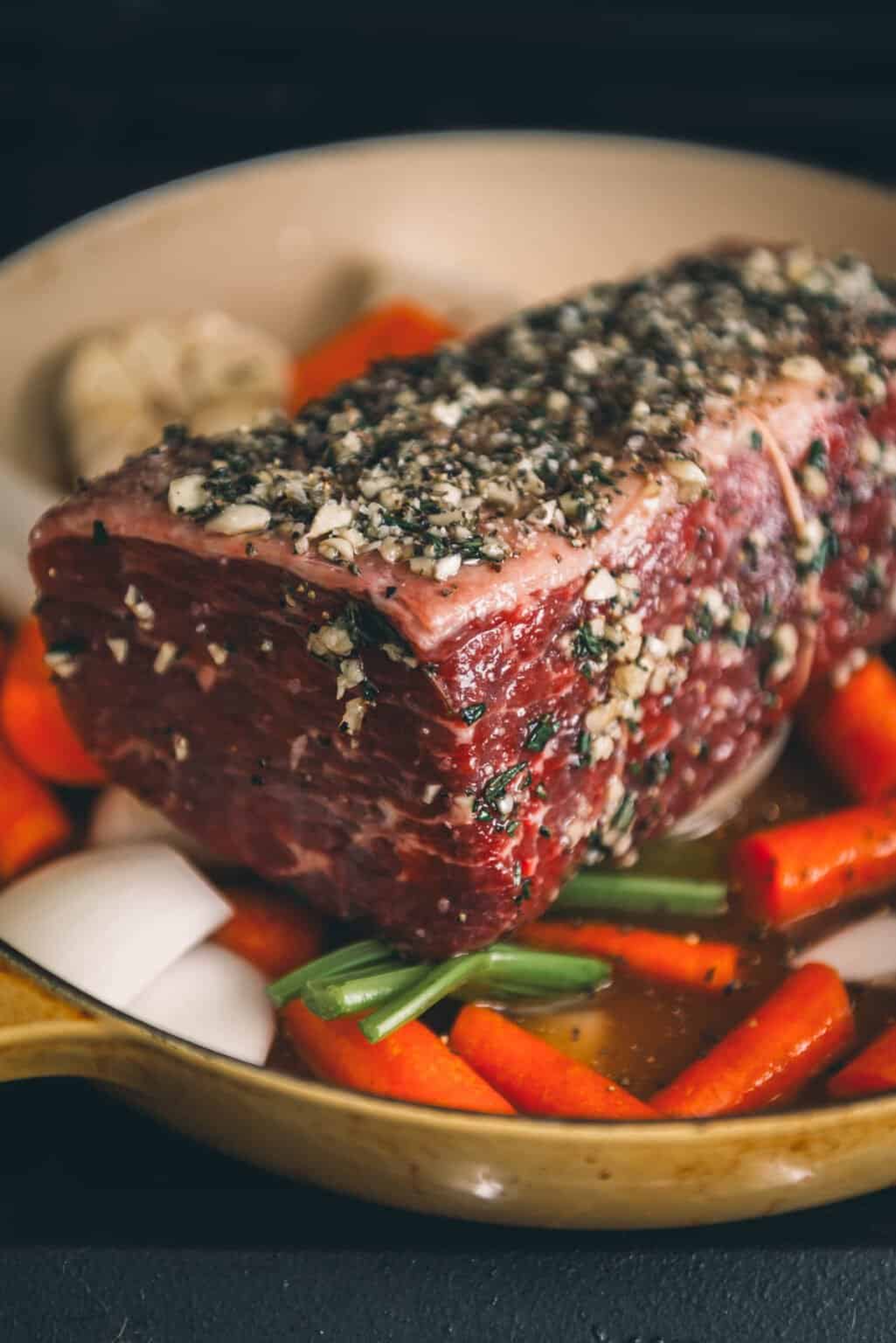 Classic Beef Bottom Round Roast Recipe (in the Oven) - Girl Carnivore