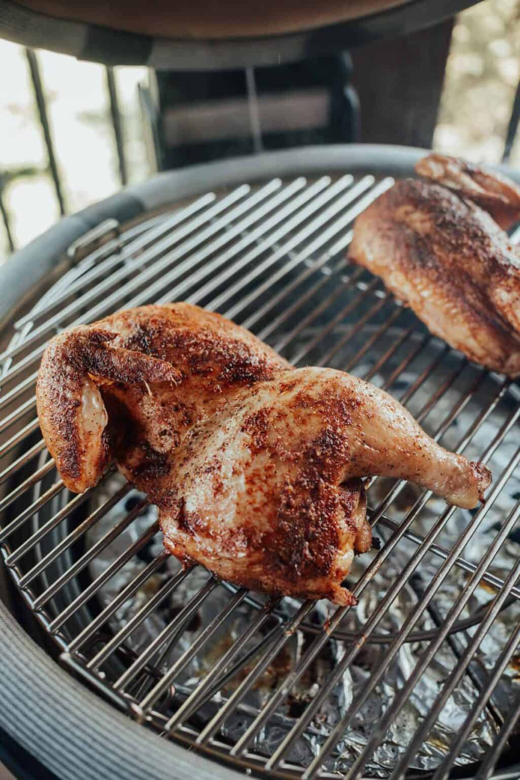 Smoked Half Chickens - Girl Carnivore
