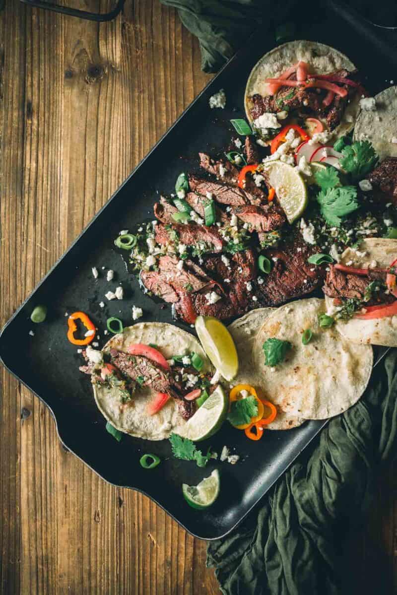 Quick Grilled Skirt Steak Tacos Girl Carnivore