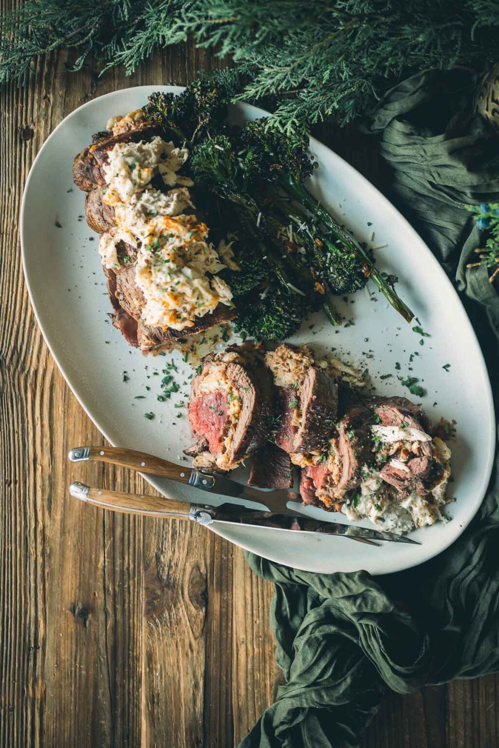 How to make Crab-Stuffed Beef Tenderloin - Girl Carnivore