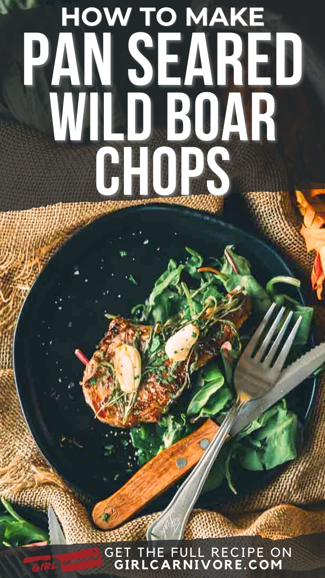 Pan-Seared Wild Boar Chops Recipe - ChefOutdoor