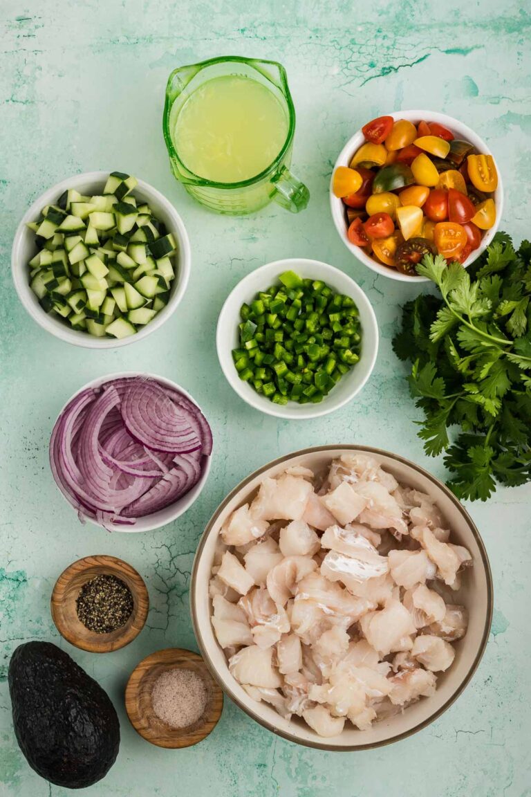 Easy Fresh Fish Ceviche - Girl Carnivore