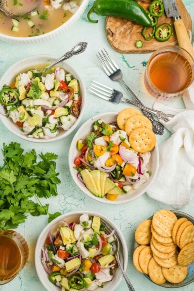 Easy Fresh Fish Ceviche - Girl Carnivore