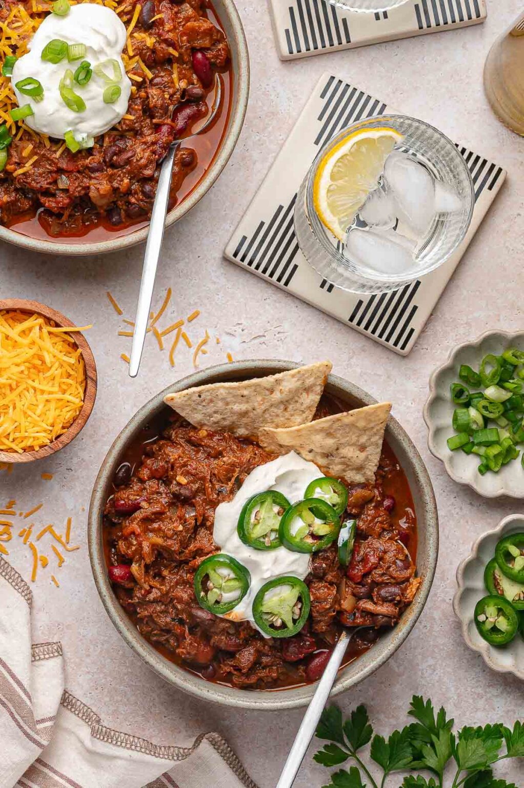 The Easiest Pulled Pork Chili Recipe - Girl Carnivore