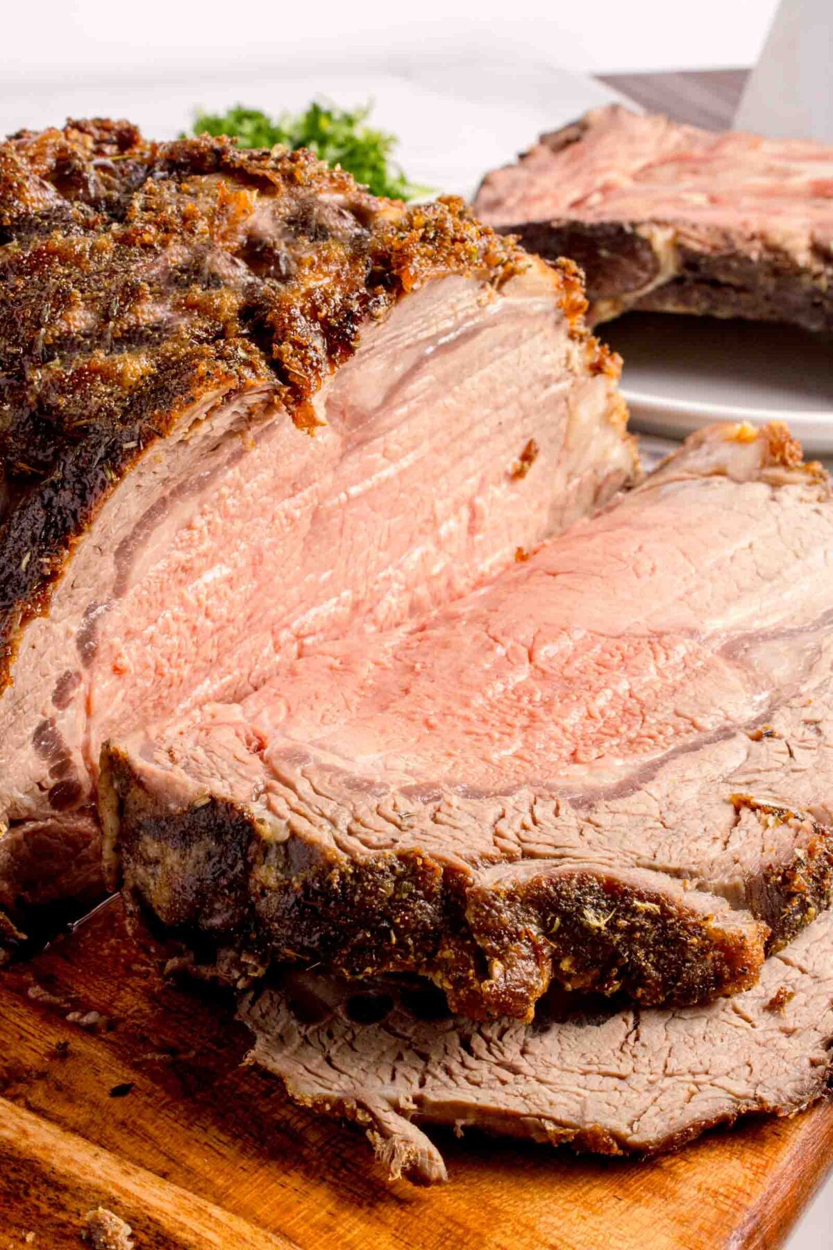 How to Carve a Bone-In Prime Rib (The Right Way) - Girl Carnivore