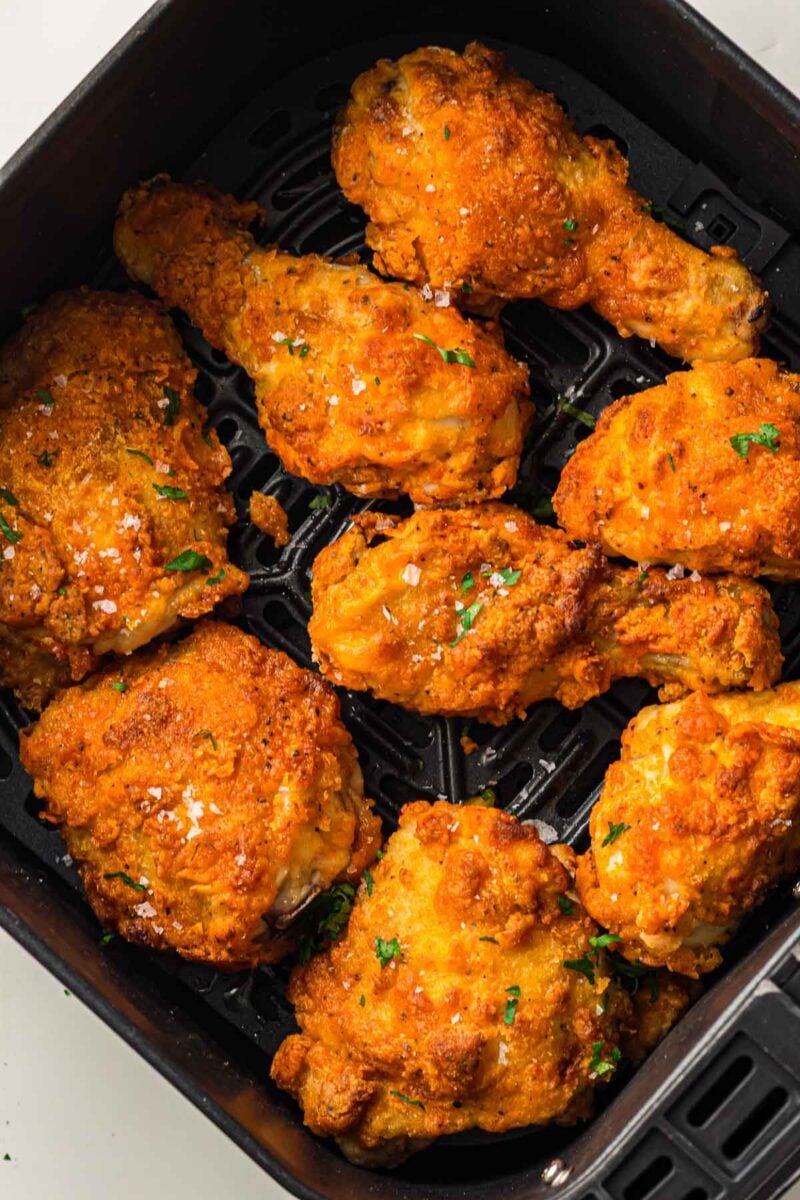 Air Fryer Fried Chicken - Girl Carnivore