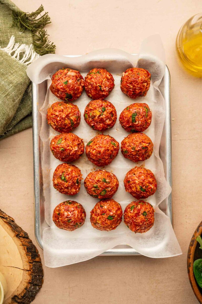 CAVA-Inspired Spicy Lamb Meatball Bowls (Easy Copycat Recipe)